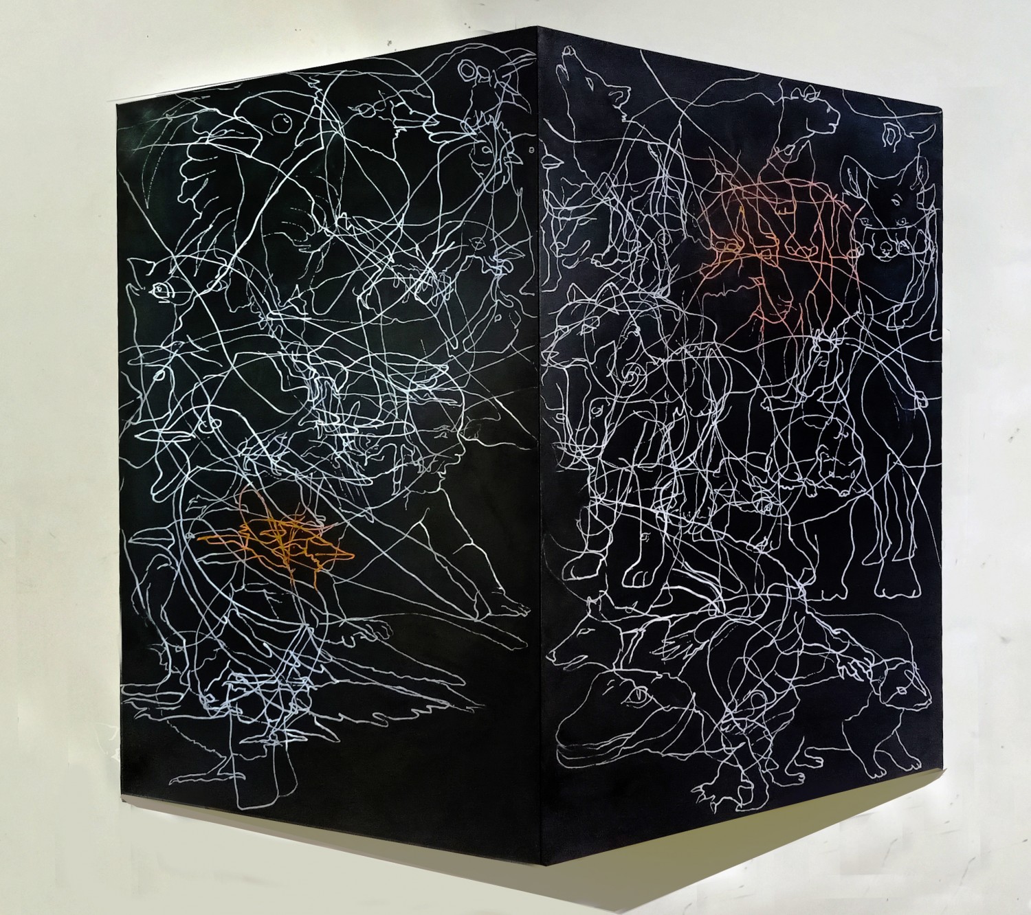 Munawar Ali Syed | In Search of Home (Diptych) – O Art Space