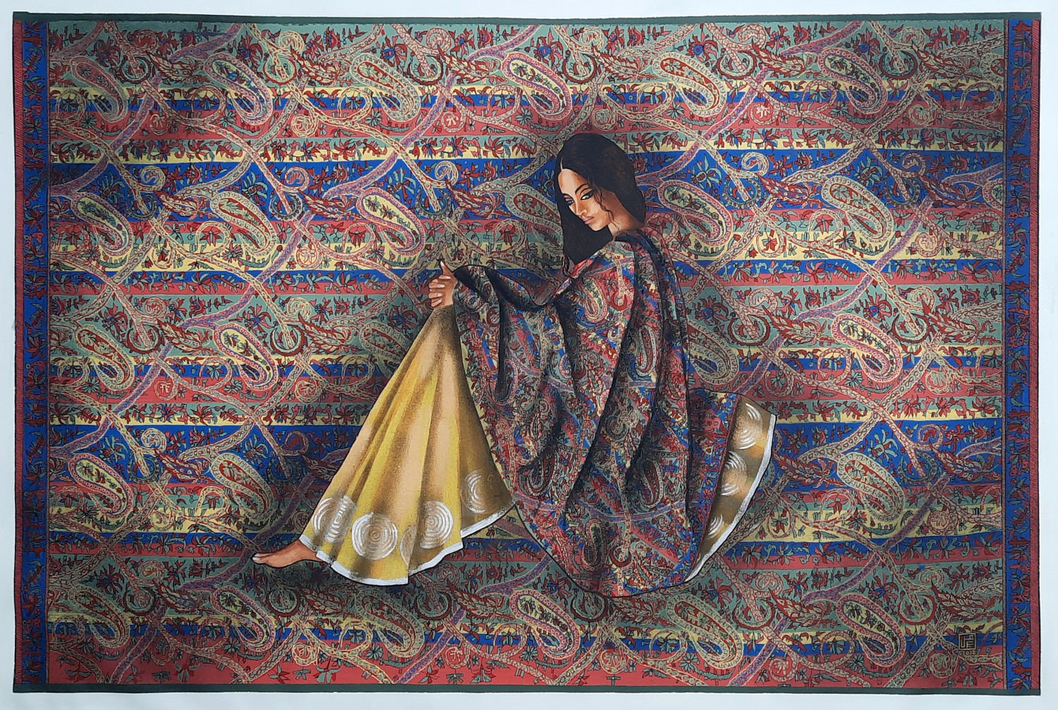 Shakil Saigol | Melancholic in Gul-e-Gulmit – O Art Space